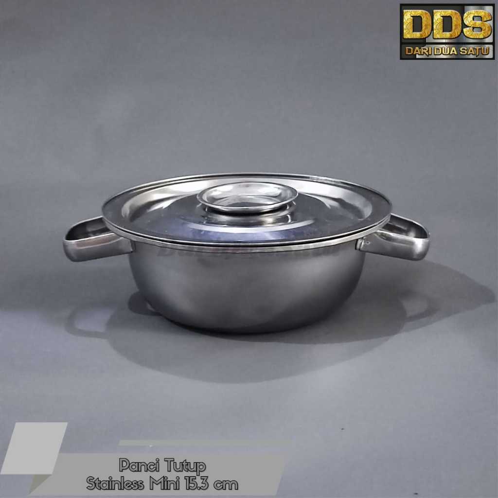Jual Panci Mini Tutup Stainless diameter 15 cm - Panci Serbaguna ...