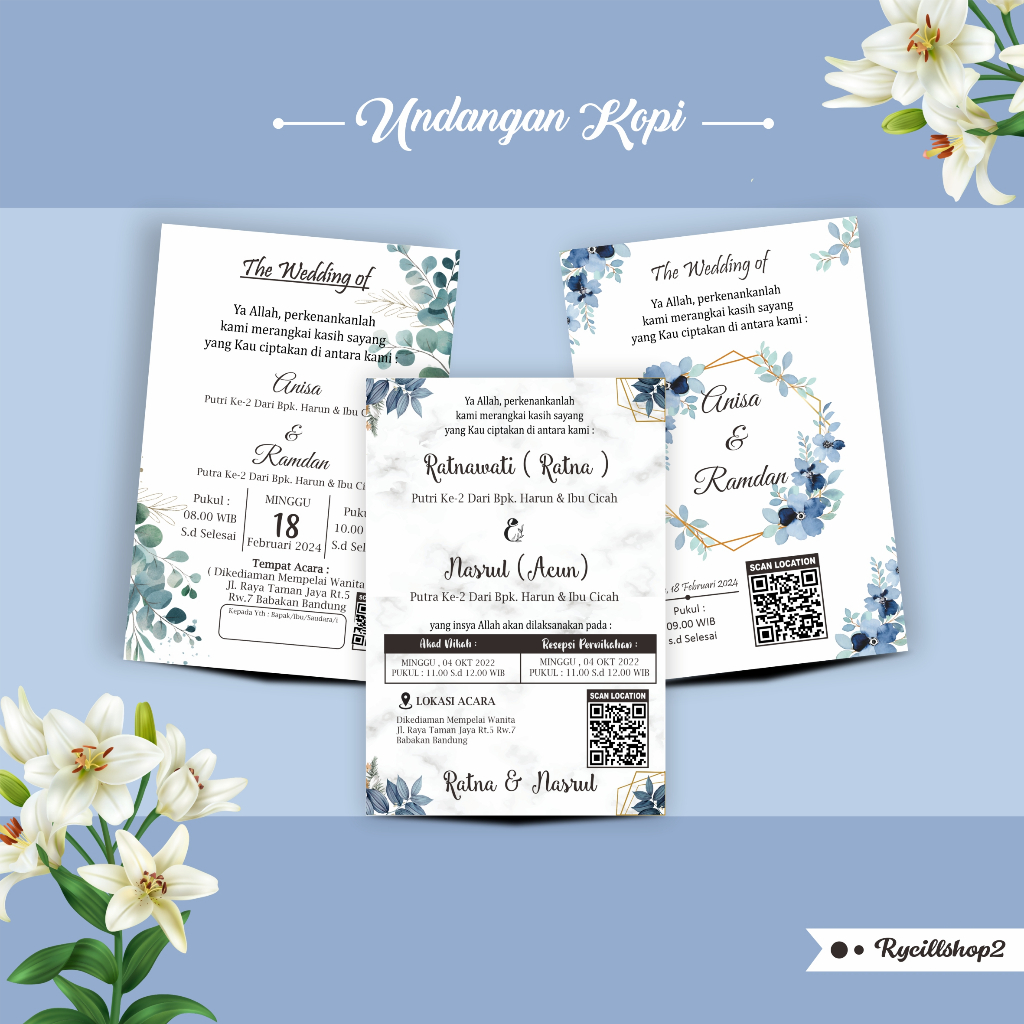 Jual Undangan kopi / Undangan Mini / Undangan Kopi Pernikahan | Shopee ...