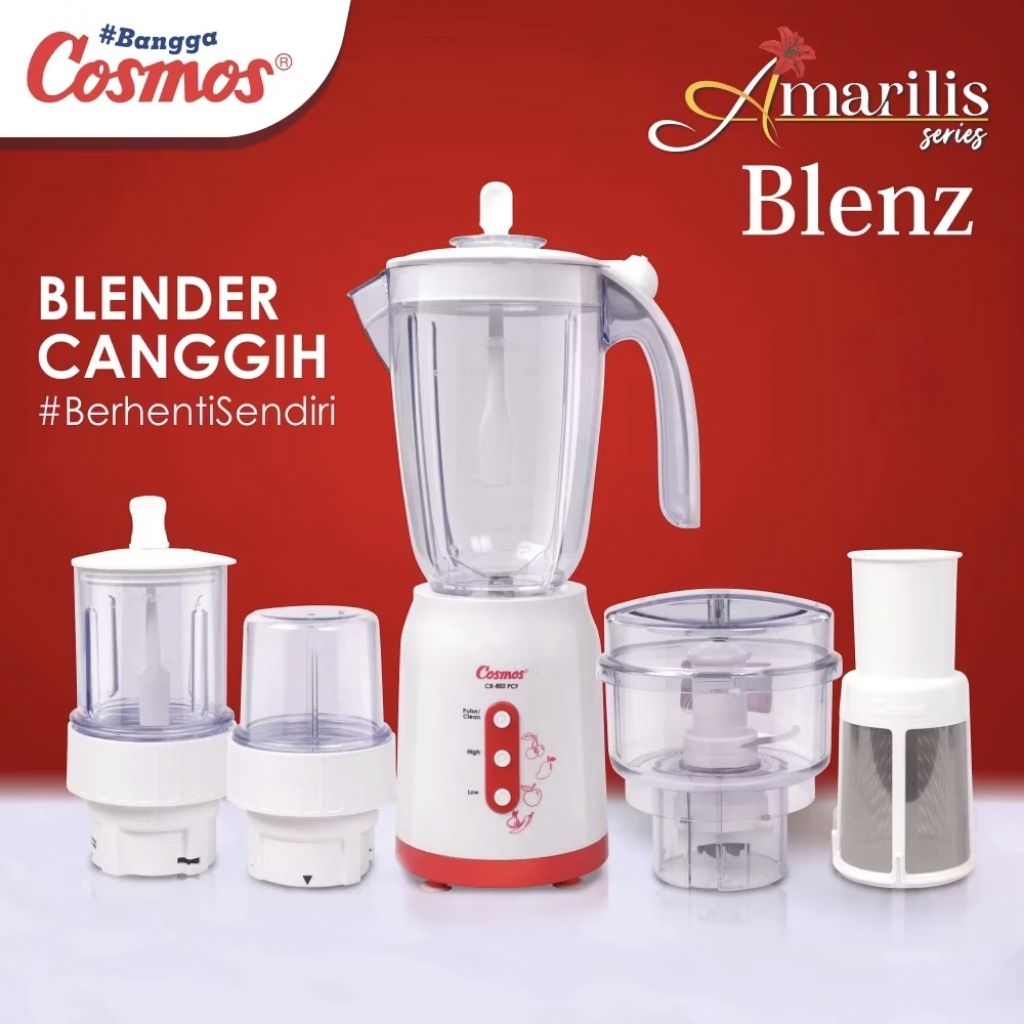 Jual BLENDER DAN CHOPPER 4 IN 1 COSMOS BLENZ CB 802 PCF CB 832 PC CB ...