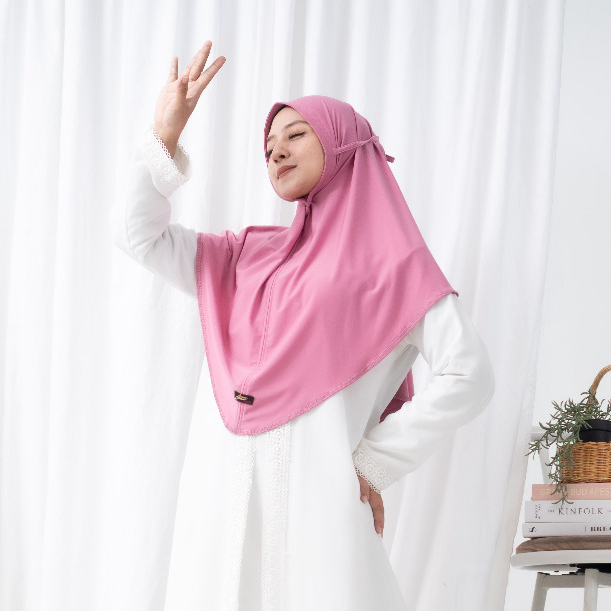 Jual Juma Syiria Hijab Instan Standar L Tali Non Pad Ukuran Dewasa Remaja Muslimah Syari Sehari ...