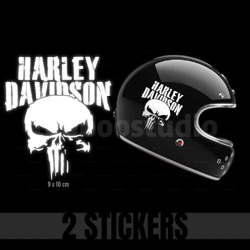 Jual Sticker Helm Motor Custom Stiker Helm Harley Davidson stickers ...