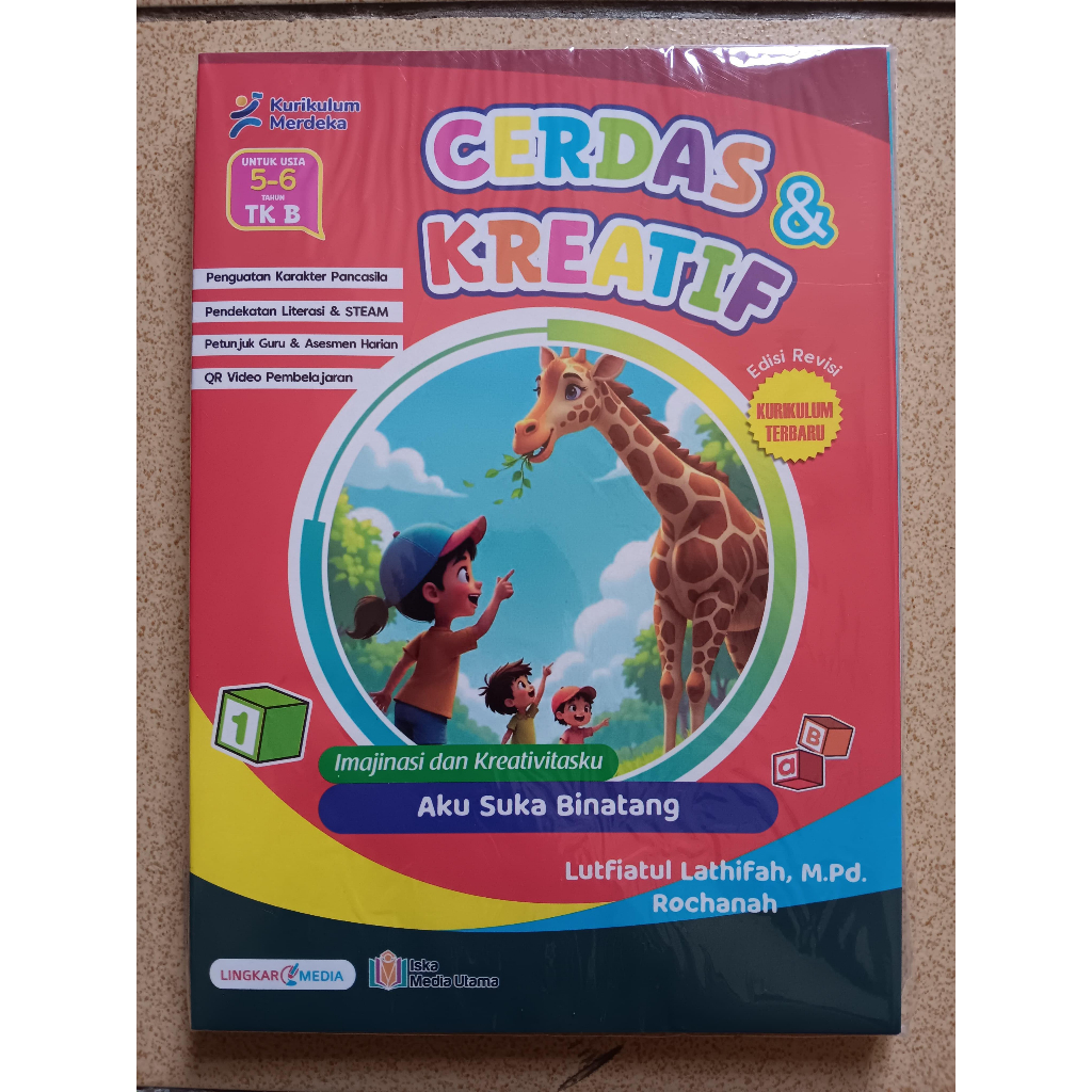 Jual (SET 8 Buku) Buku Paket Tematik Paud Tk A/tk B Busy Book Lks Tk ...