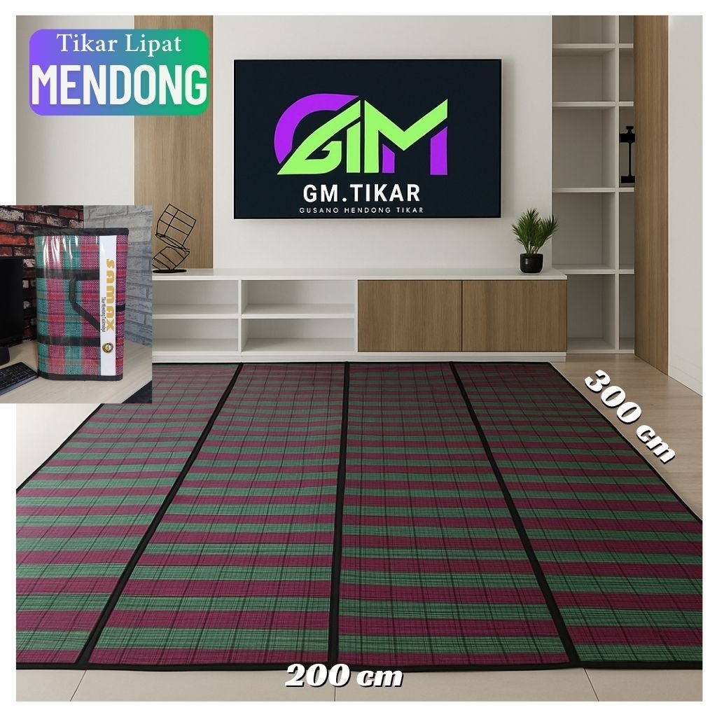 Jual Tikar Lipat Jumbo 2x3m (200x300 cm) Tebal Anti Air | Shopee Indonesia