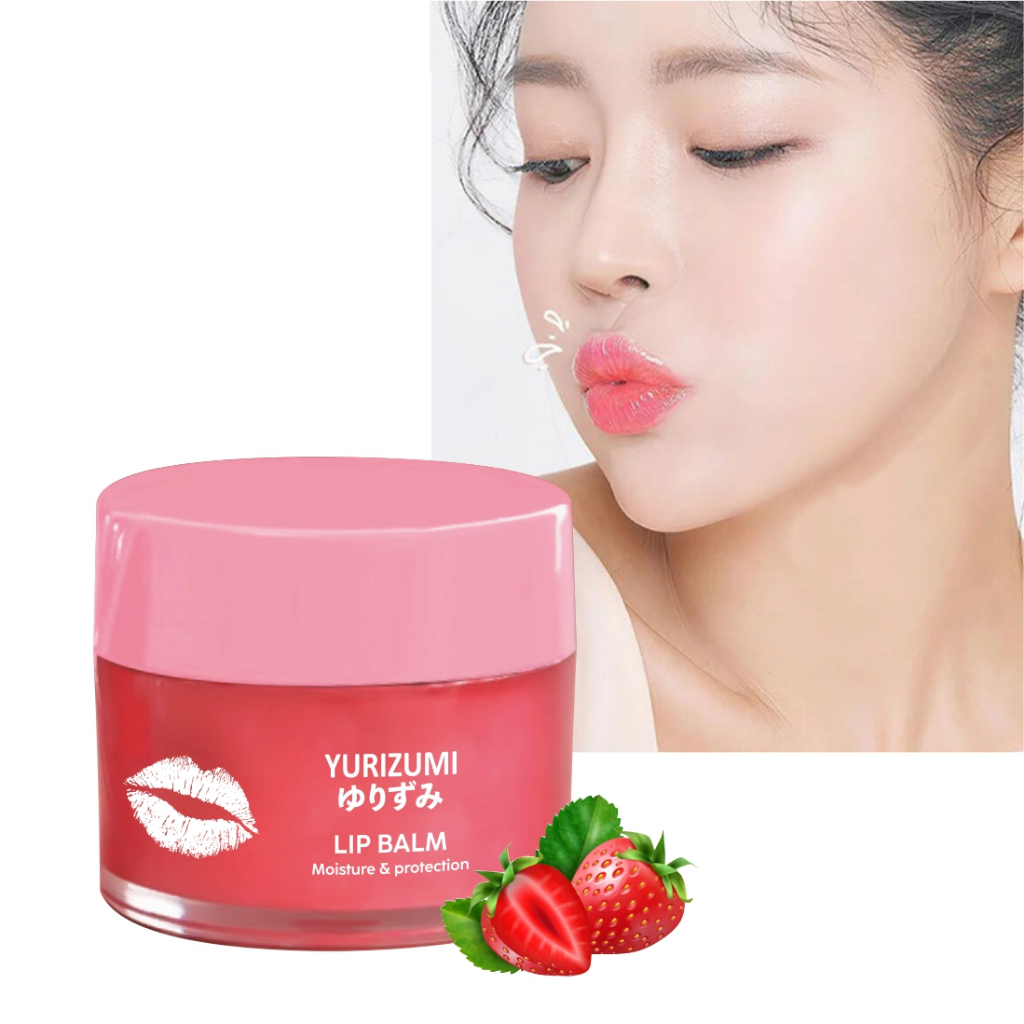 Jual YURIZUMI Lip Balm Pelembab Bibir Untuk Bibir Hitam dan Kering ...