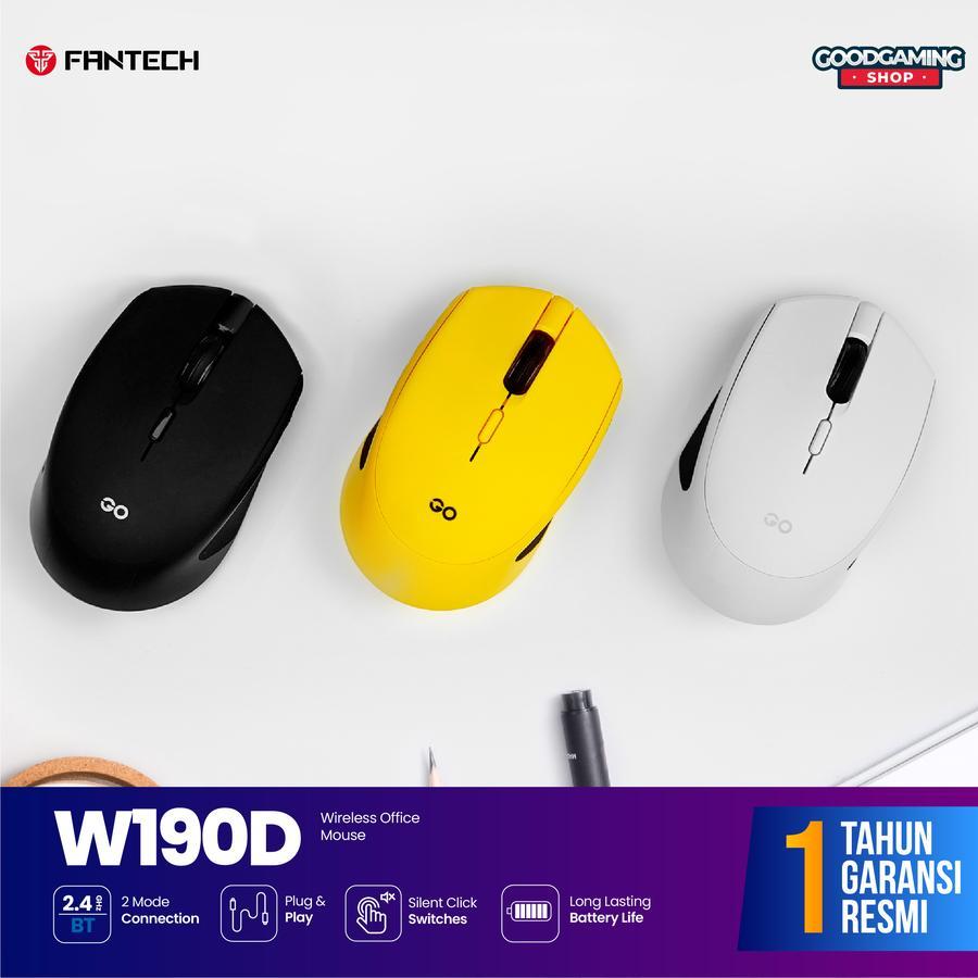 Jual Fantech W190D / W190-D Wireless Dual Mode 2.4ghz + Bluetooth 5 ...