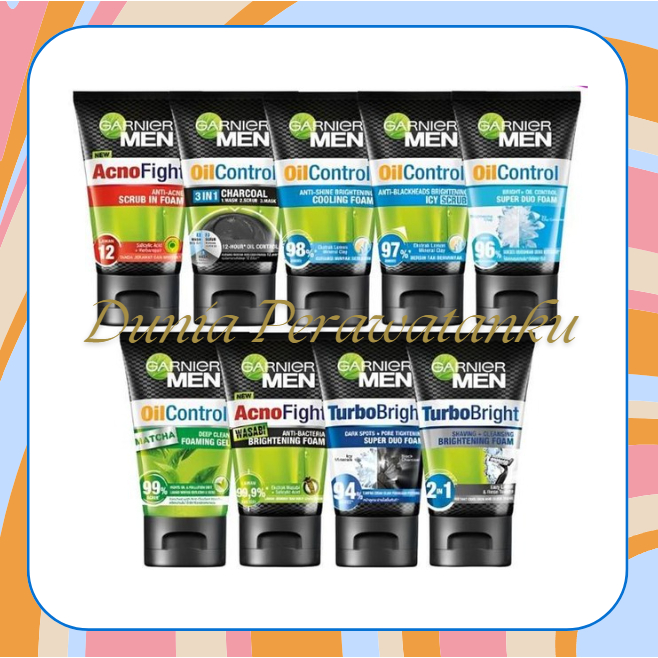 Jual Garnier men Face Wash 100 ml | Sabun Pencuci Muka Garnier Cowok ...