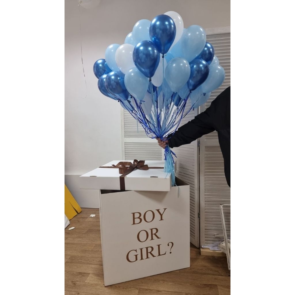 Jual SUPRISE BOX |BALON GENDER REVEAL | BALON BOX | Shopee Indonesia