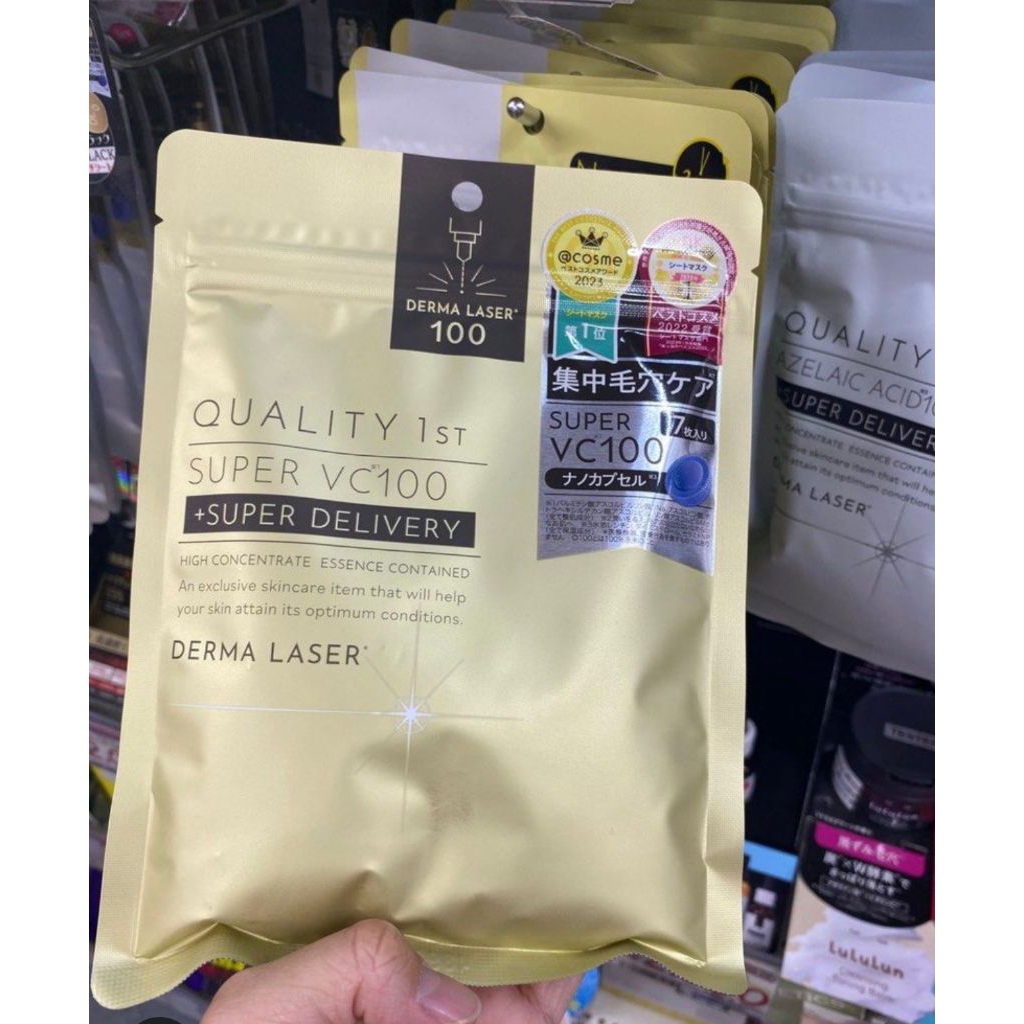 Jual Derma Laser Super VC 100 Super Delivery Mask No.1 Best Selling 100% Original | Shopee Indonesia