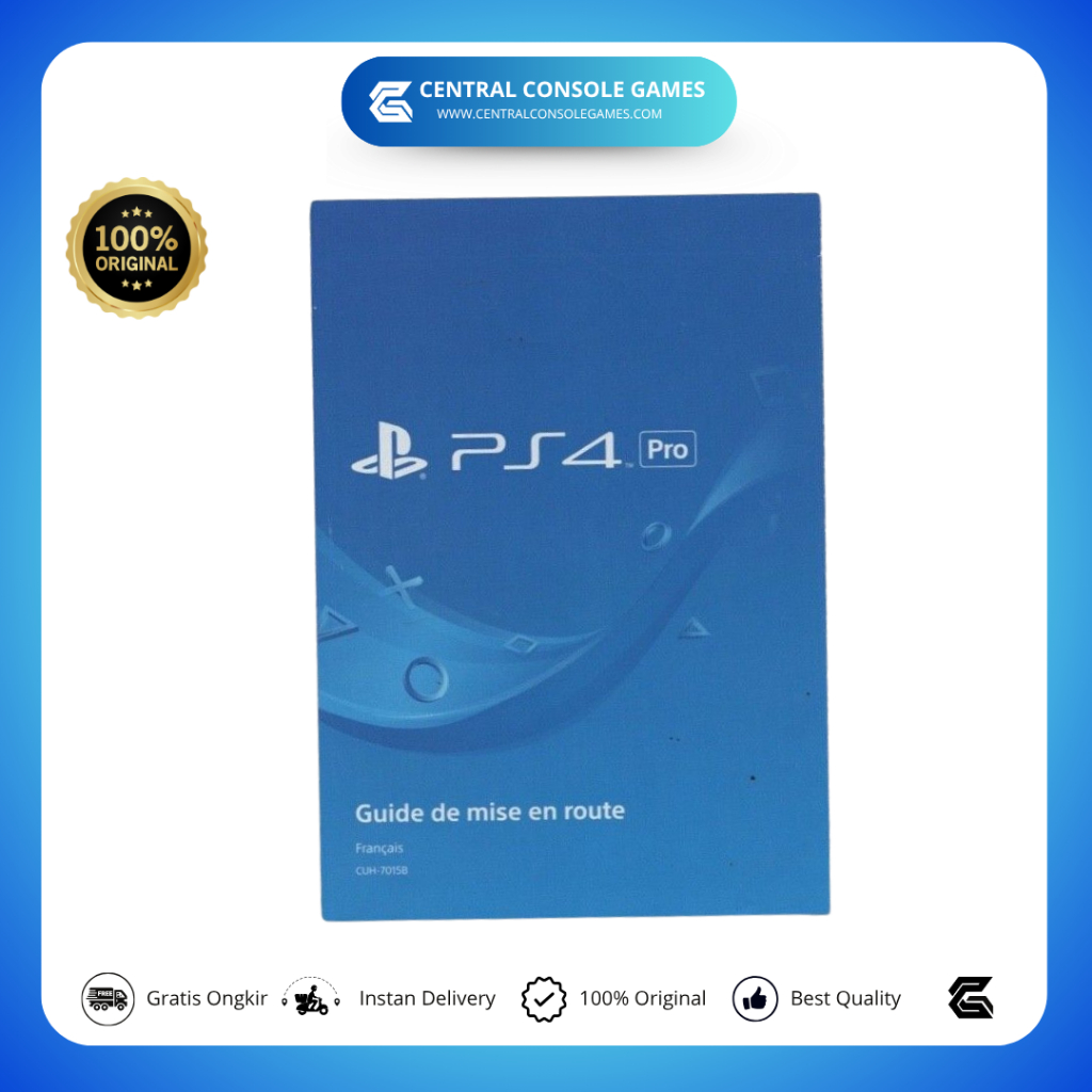 Jual MANUAL BOOK PS4 FAT SLIM PRO ORIGINAL | Shopee Indonesia