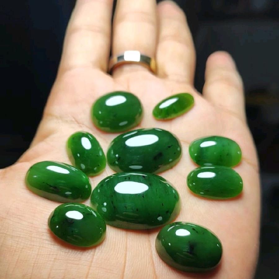 Jual mata cincin batu giok jadeite jade super duper HQ, super glossy ...