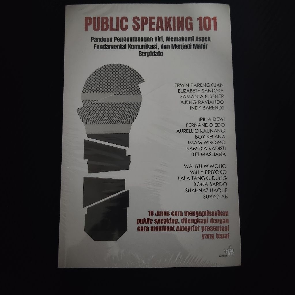 Jual Buku Original • PUBLIC SPEAKING 101 - Panduan Menjadi Mahir Berpidato dan Komunikasi ...