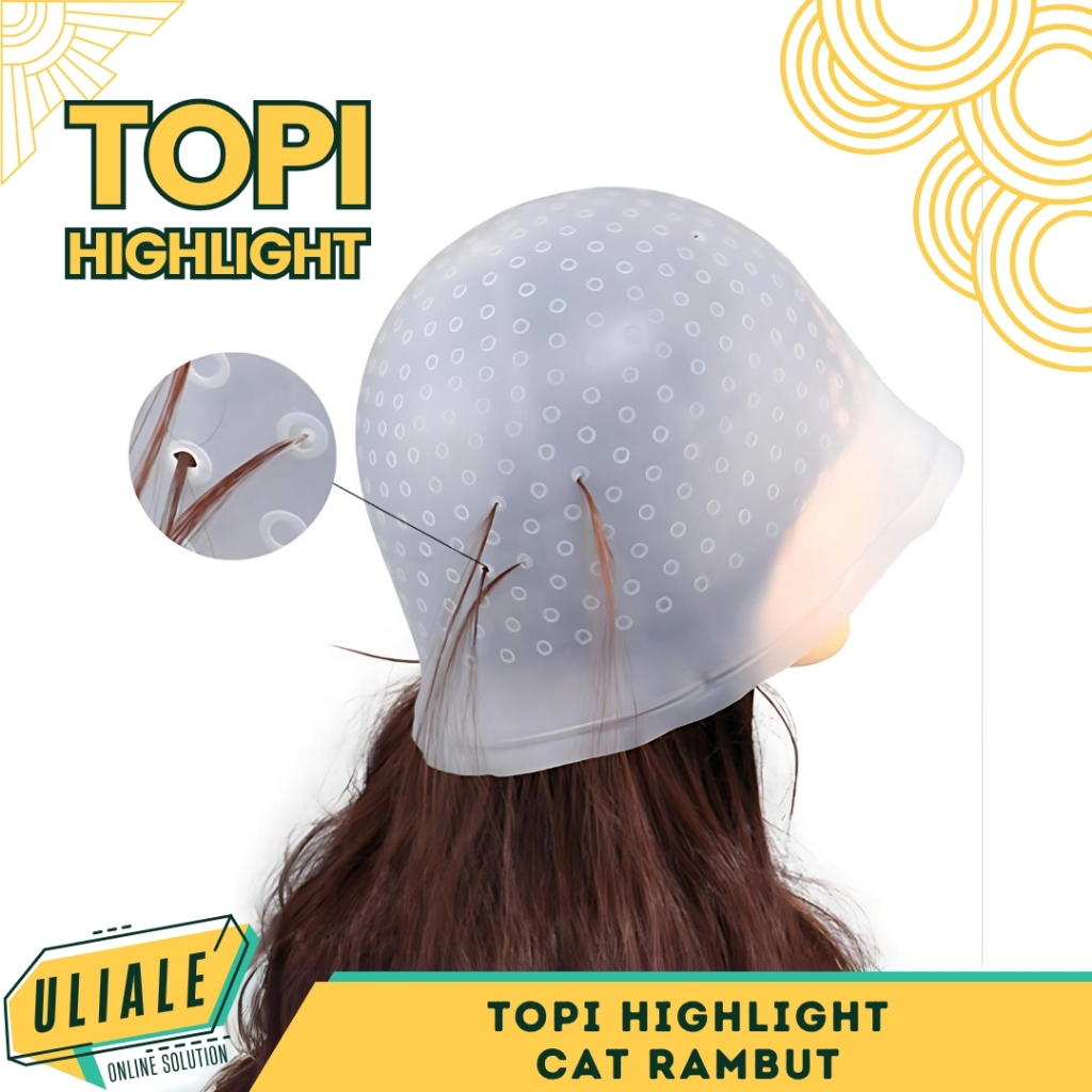 Jual Topi Highlight Semir Rambut Bleaching Rambut Cat Rambut Magicap ...