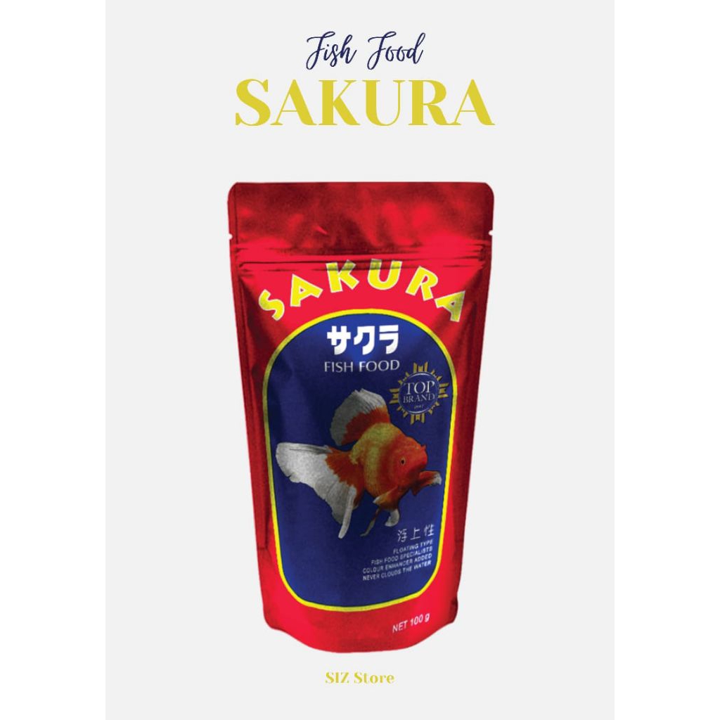 Jual Sakura Fish Food (100g) | Shopee Indonesia