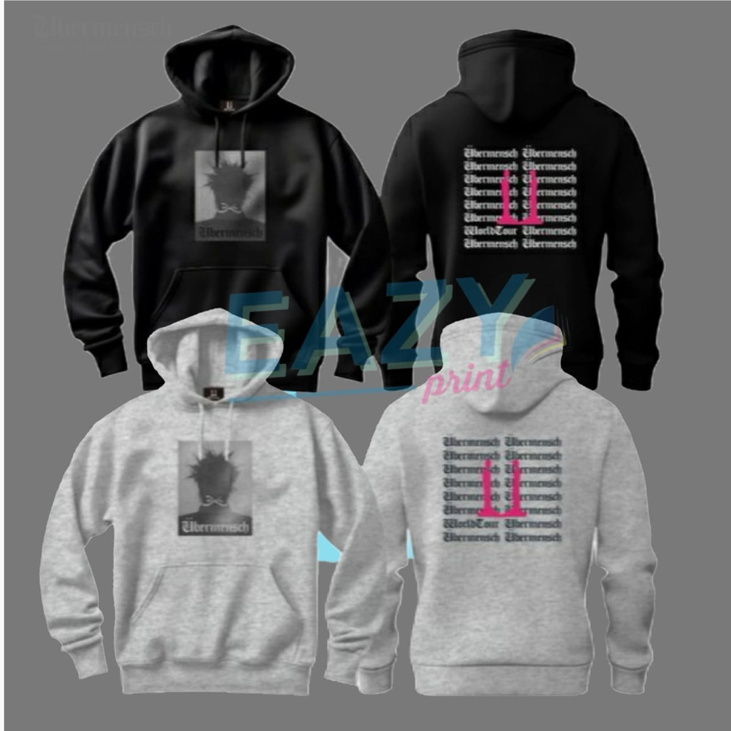 Jual HOODIE G-DRAGON POSTER UBERMENSCH MERCH GDRAGON GD WORLD TOUR 2025 ...