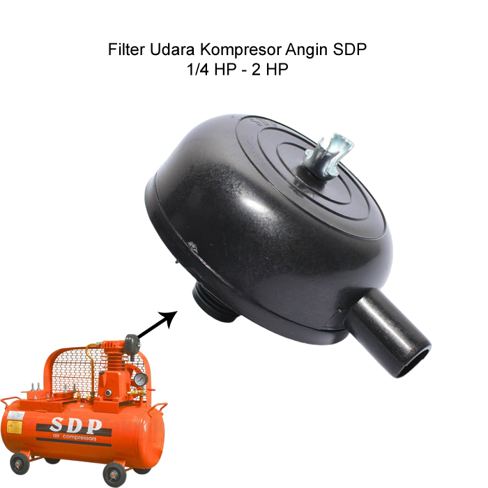 Jual Filter Kompresor Angin SDP 1/4 Hp - 1 Hp Drat 1/2 Inch | Shopee ...