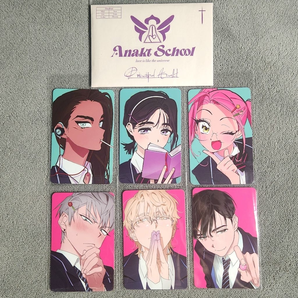 Jual Alien Stage [ALNST] Photocard - Official Anakt School Uniform Pc ...