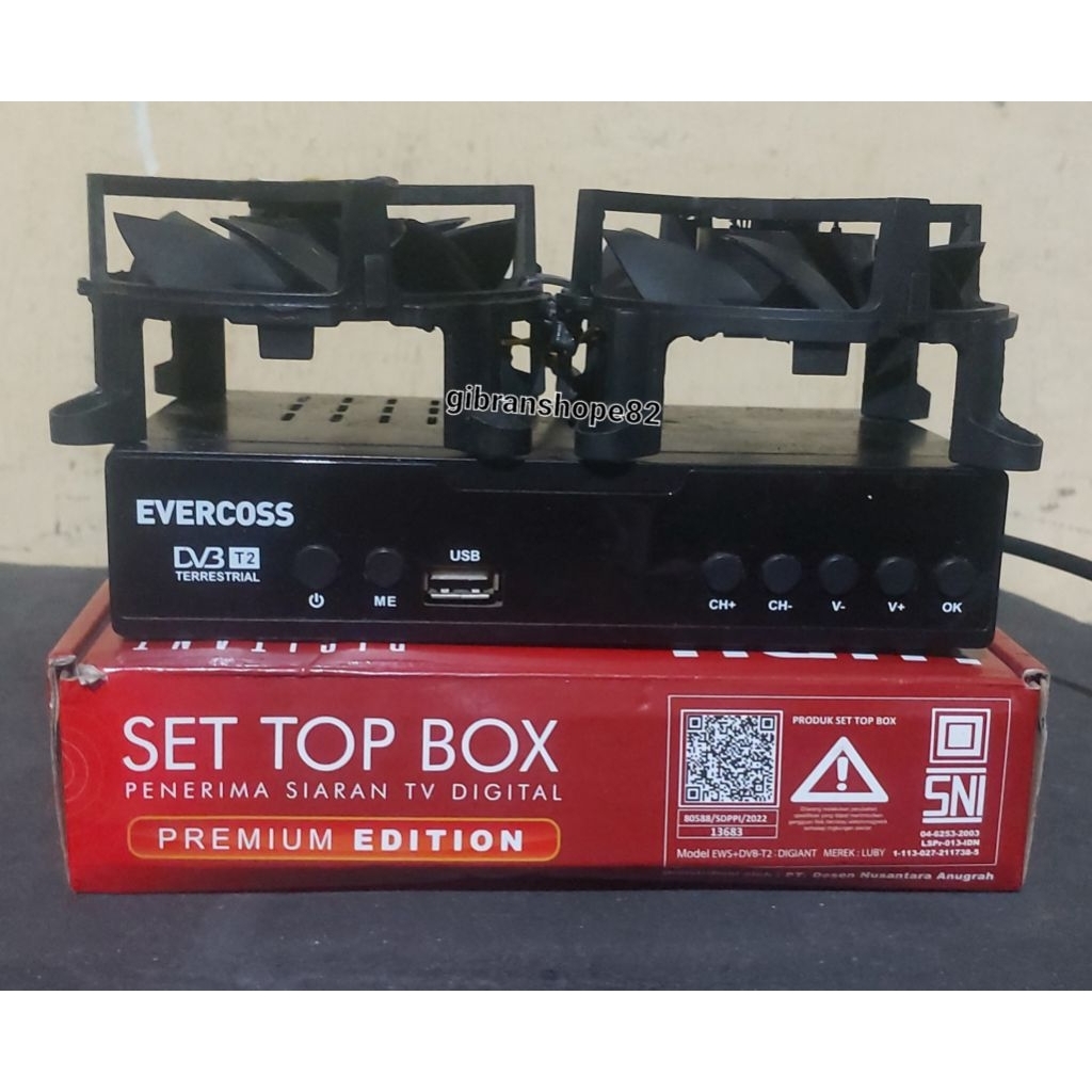 Jual kipas Stb 2 penempatan atas bisa bawah bisa plus adartor putaran kencang | Shopee Indonesia