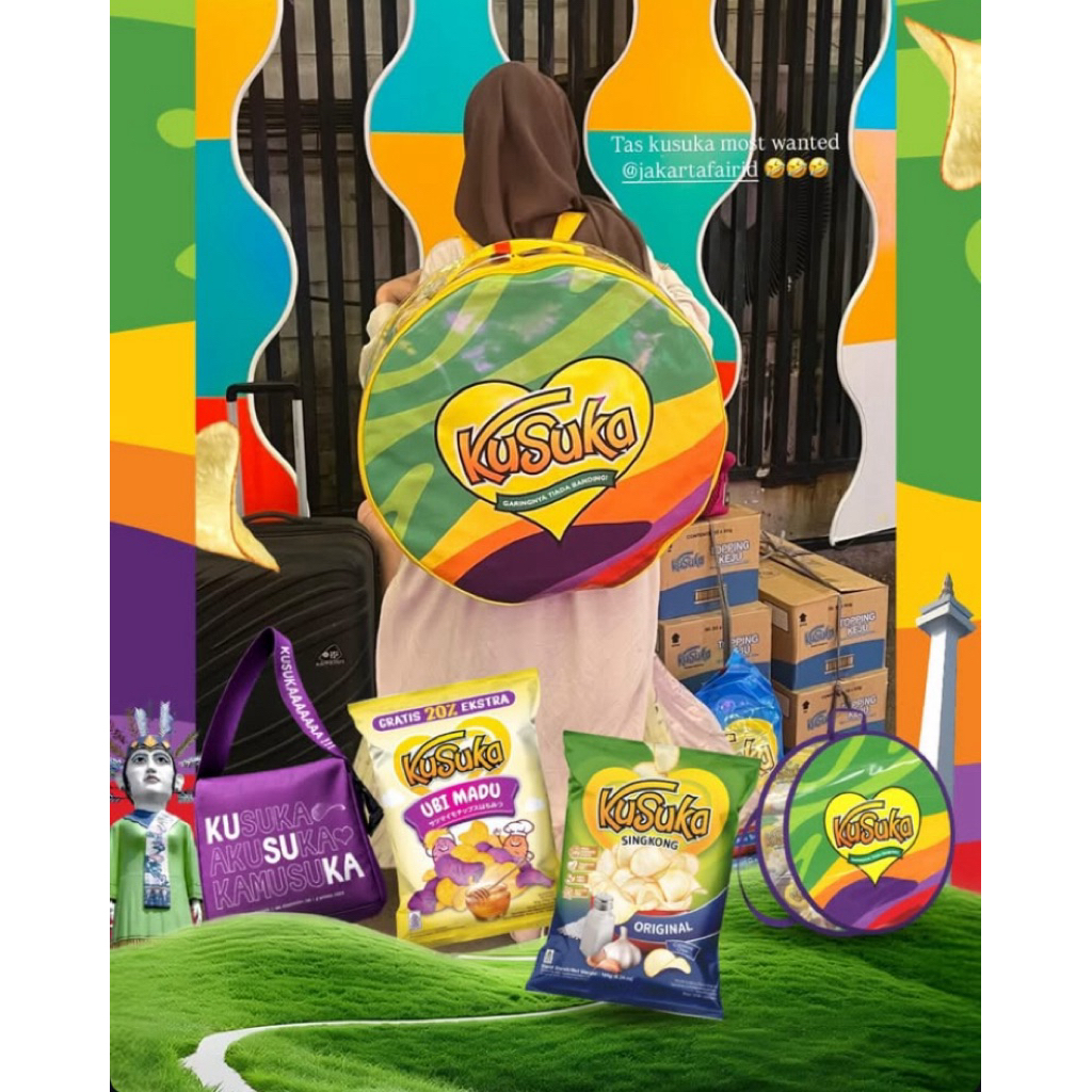 Jual SNACK KUSUKA PRJ 2025/ ransel kusuka / tas kusuka prj 2025+ snack ...