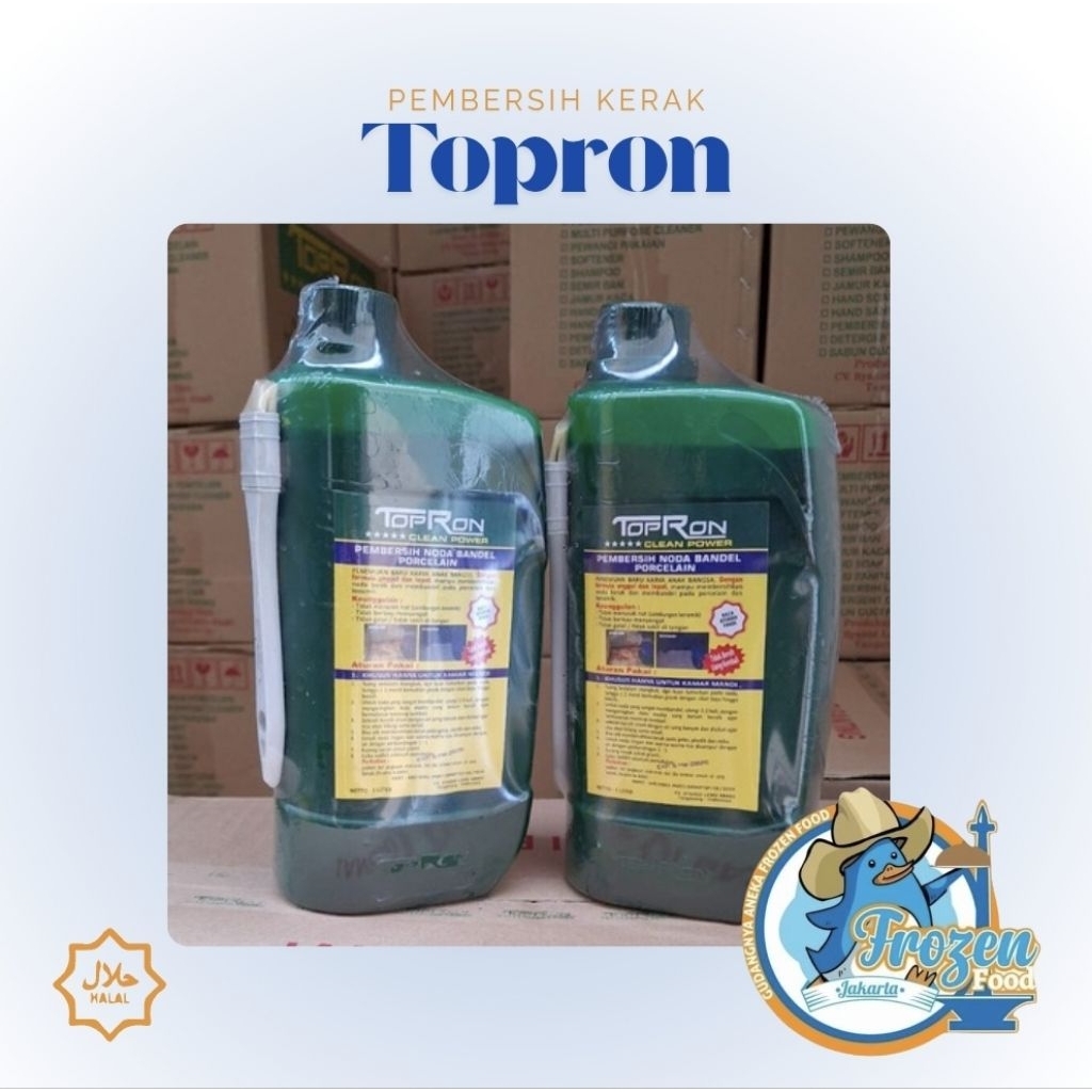 Jual Topron Pembersih Kerak 1 Liter | WAJIB EXTRA BUBBLEWRAP | Shopee ...