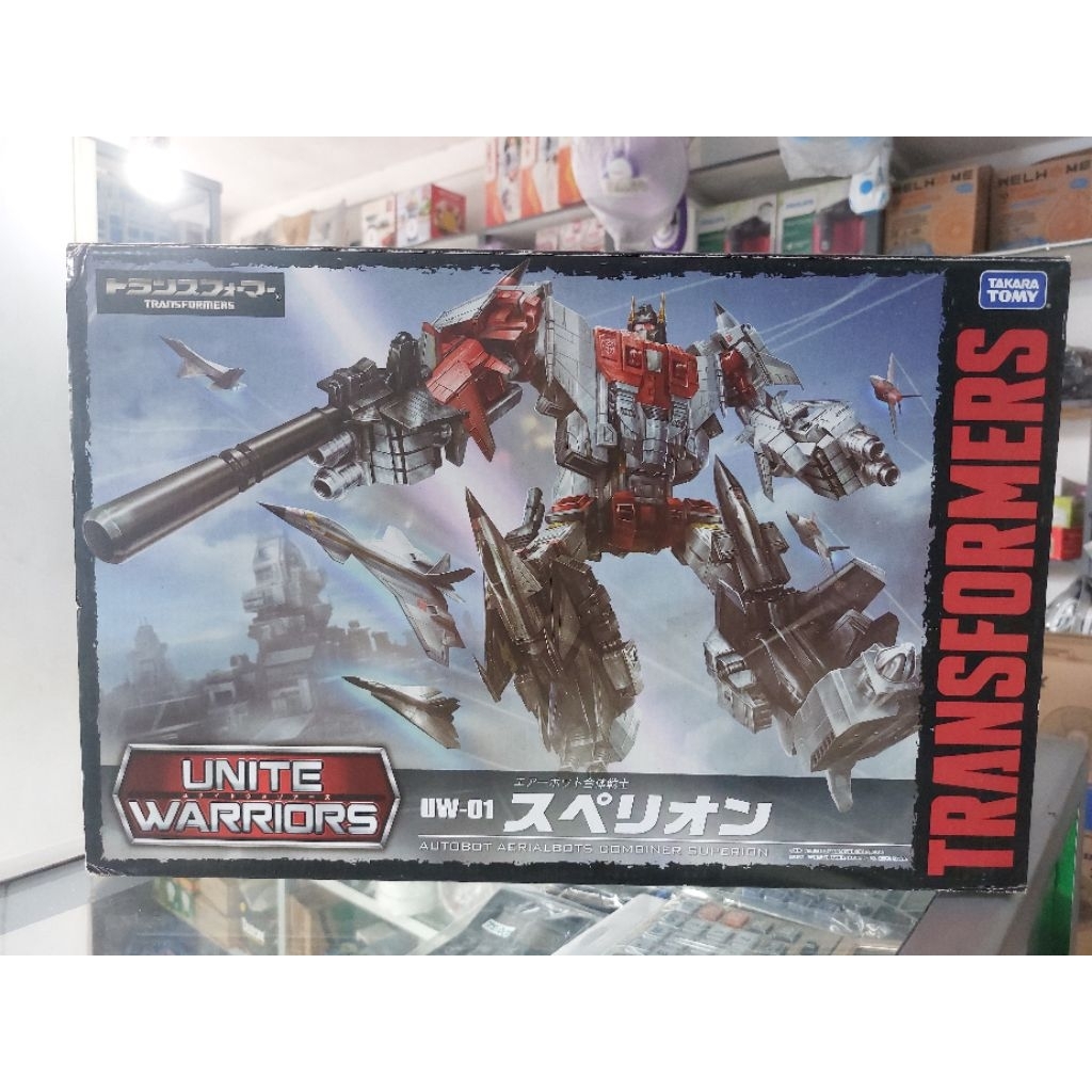Jual takara tomy transformera unite warriors superion autpbot ...