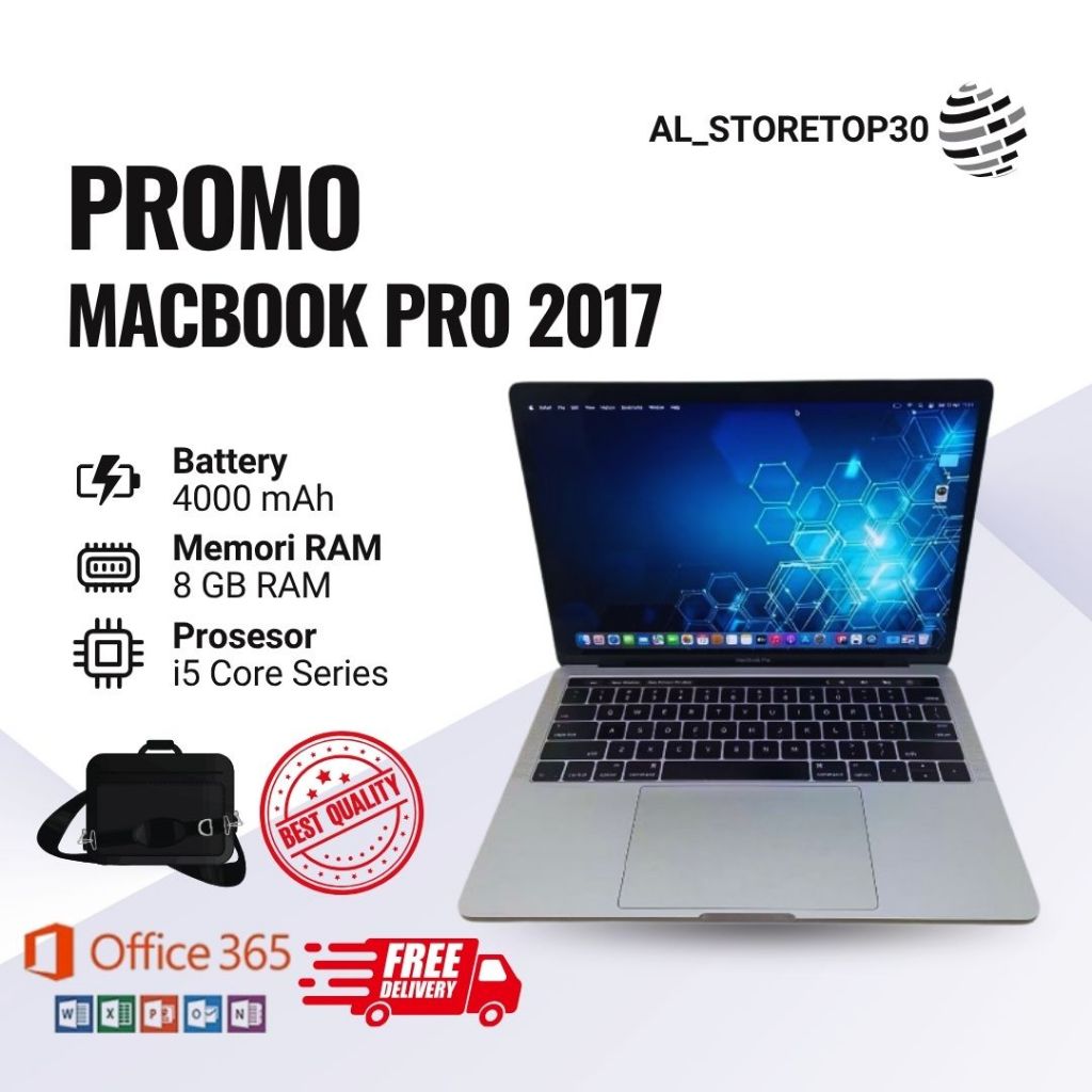 Jual MACBOOK PRO 2017 13INCH TOUCHBAR || RAM 8 GB SSD 256/512 GB intel ...