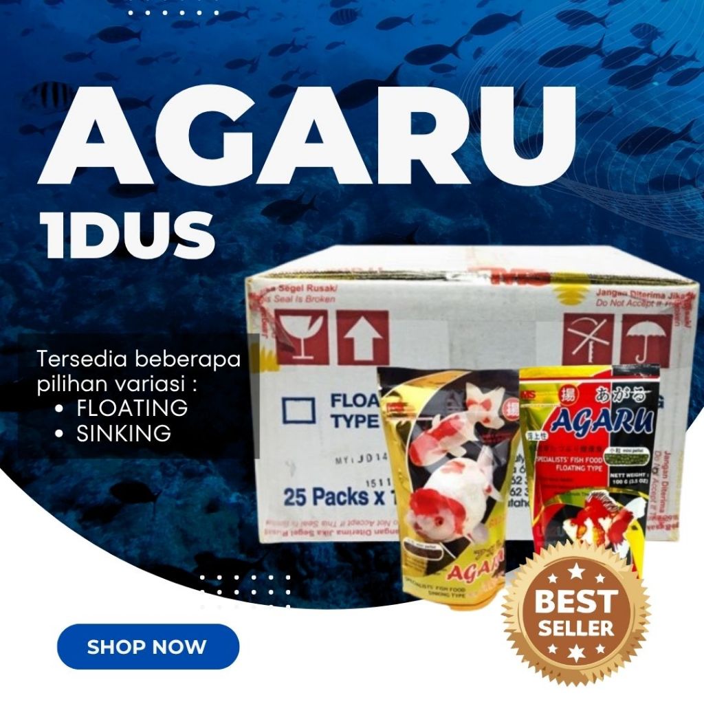 Jual AGARU 1 DUS (FLOATING,SINKING) | Shopee Indonesia