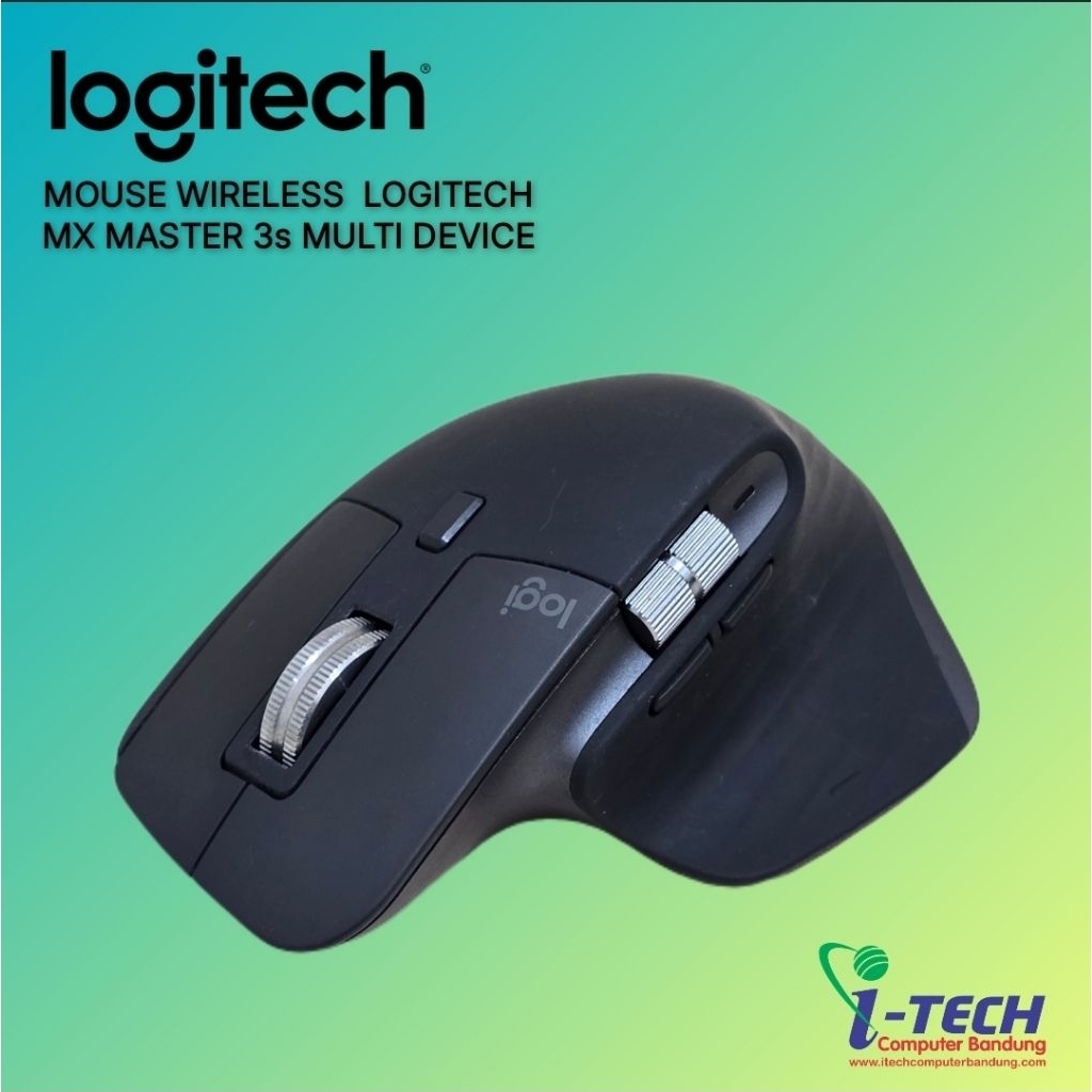 Jual MOUSE WIRELESS LOGITECH MX MASTER 3s MULTI DEVICE | Shopee Indonesia