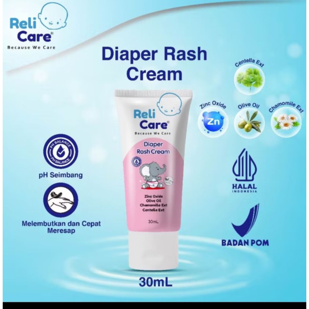 Jual Relicare Diaper Rash Cream | Shopee Indonesia