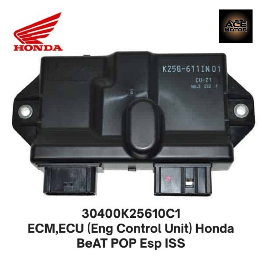 Jual ECU ECM Beat ESP Beat Pop (ISS) 30400 K25 610C1 original AHM ...