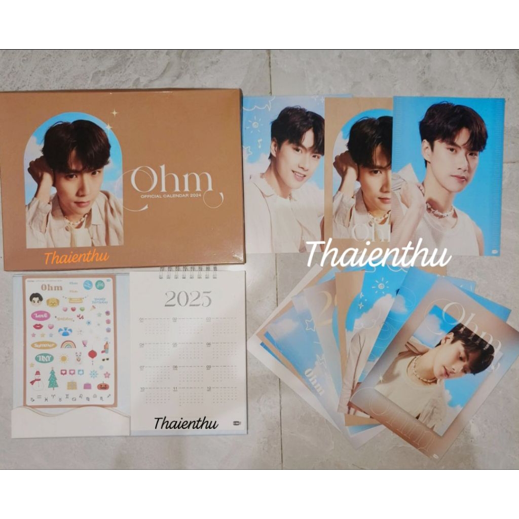Jual Official Calendar Ohm Pawat 2024 (GMMTV) | Shopee Indonesia