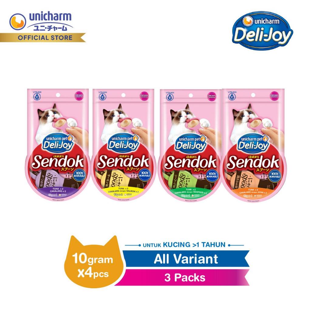 Jual Deli Joy Sendok Semua Rasa 10g x 4 - (Tuna, Cakalang, Ayam ...