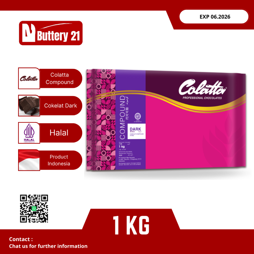 Jual COLATTA COMPOUND DARK 1 KG/COLATTA DARK COMP 1 KG/COLLATA COMP ...