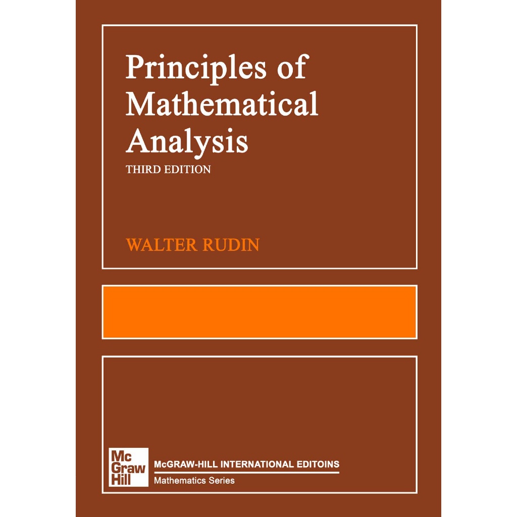 Jual PRINCIPLES OF MATHEMATICAL ANALYSIS THIRD EDITION WALTER RUDIN ...