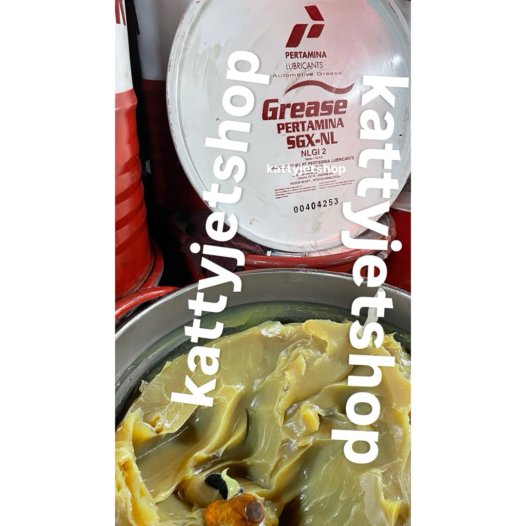 Jual Stempet gemuk kiloan pertamina grease pertamina SGX-NL NLGI2 100% ...
