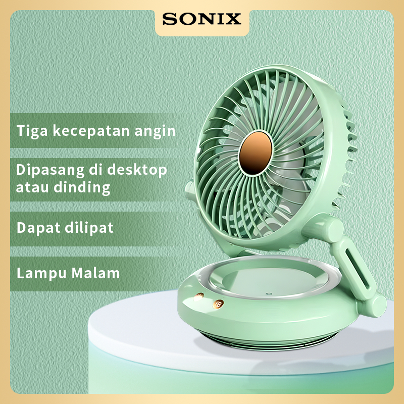 Jual Sonix SF02 Kipas Angin Portable Kipas Angin Portable Cas Tidak ...