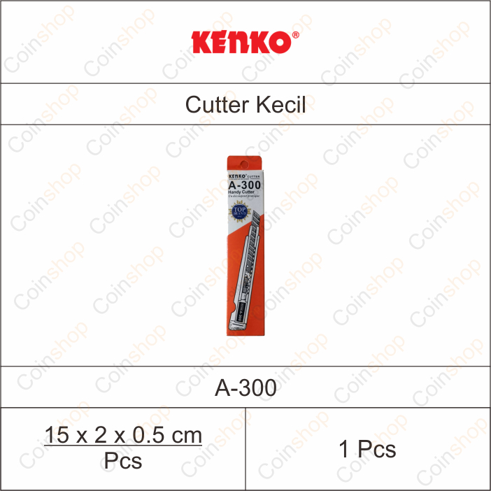Jual Kenko A300 A-300 Cutter Kecil Per Pcs | Shopee Indonesia