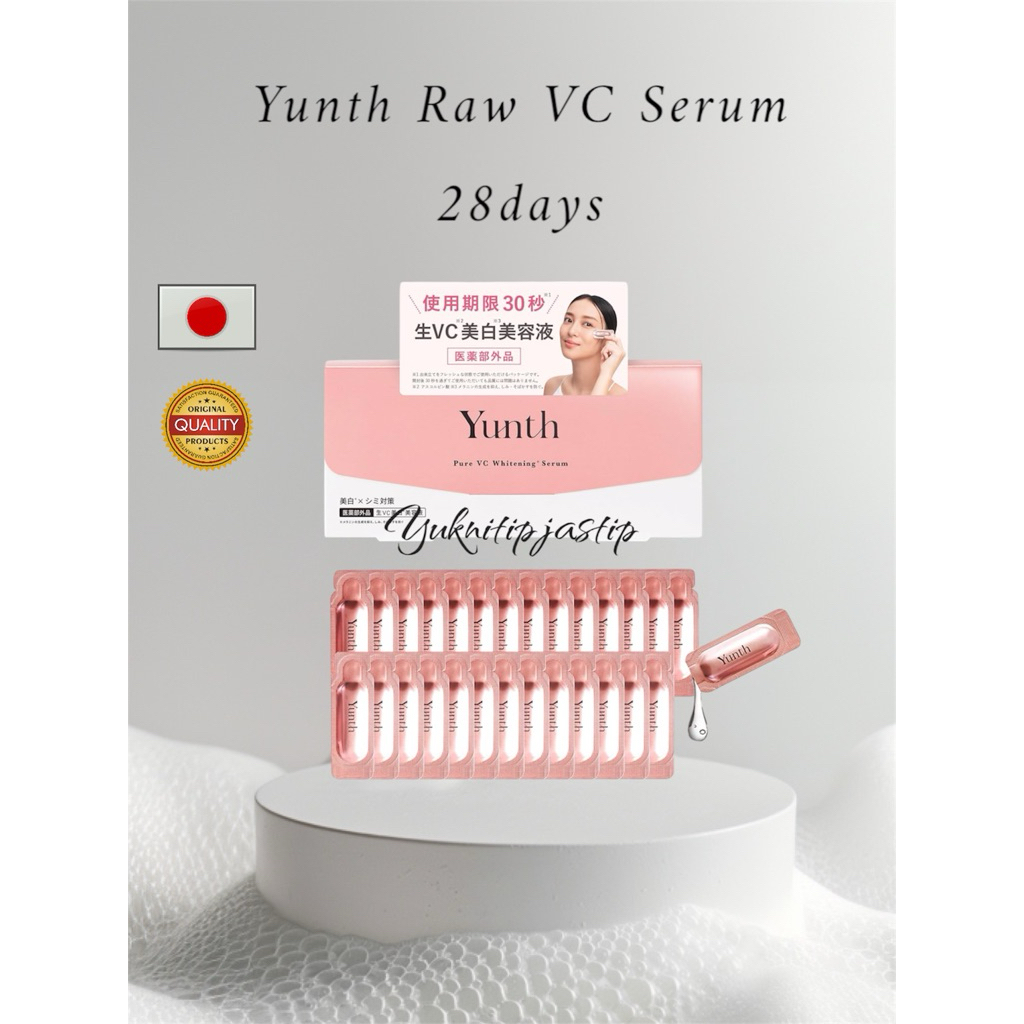 Jual Ready Yunth Raw Vitamin C Serum 28days whitening original japan Ready | Shopee Indonesia