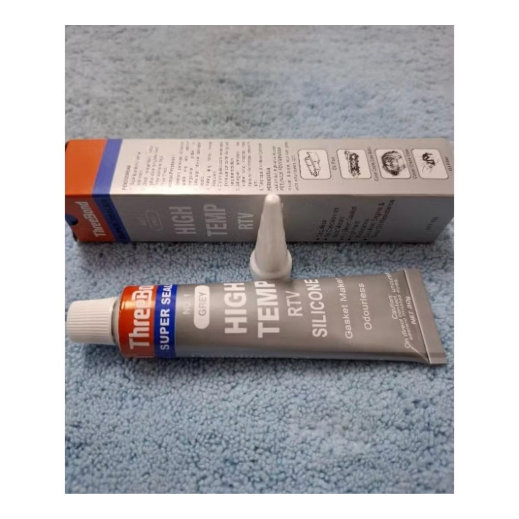 Jual Lem Threebond HIGH Temp RTV Silicone Grey ( Abu Abu ) 30gr ( Harga ...