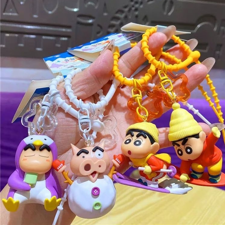 Jual LDCX Gantungan Kunci Crayon Shinchan Keychain Premium Original Bag ...