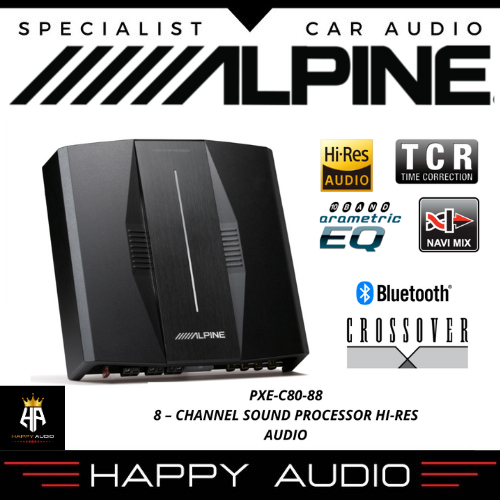 Jual Processor Alpine PXE-C80-80 DSP 8-Channel Auto Tuning DSP Amplifier | Shopee Indonesia