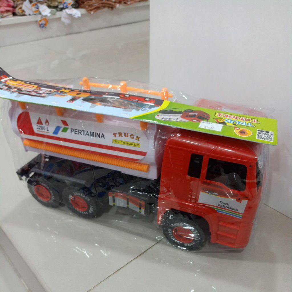 Jual Mainan Anak Mobil Pertamina Truck Tangki/20635 | Shopee Indonesia