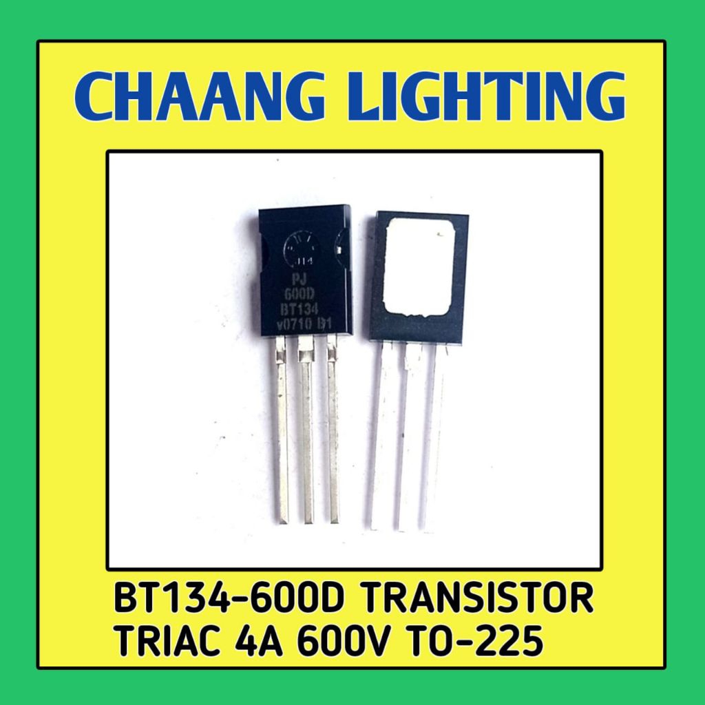 Jual BT134 BT134-600D TRANSISTOR TRIAC 4A 600V TO-225 | Shopee Indonesia