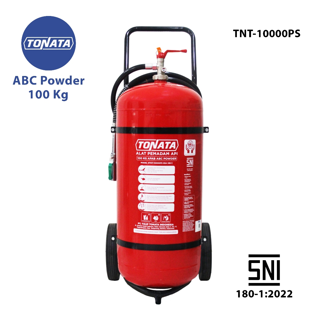 Jual Tonata APAR APAB Bubuk ABC Powder Set Komplit 100Kg | Shopee Indonesia