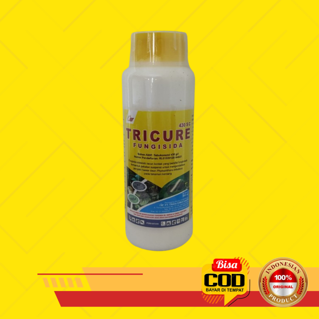 Jual Tricure 500 ML Fungisida Tebuconazol Mengendalikan Jamur Pada ...