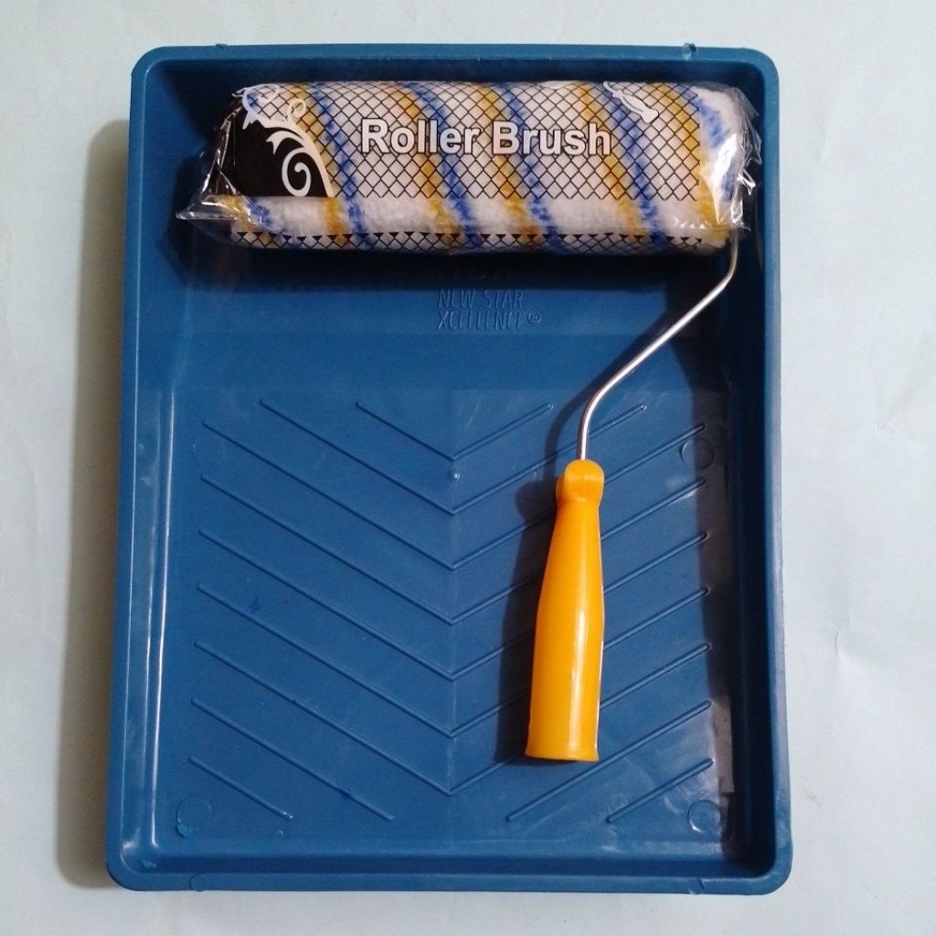 Jual Paket bak cat + kuas rol 9inci. harga per paket | Shopee Indonesia