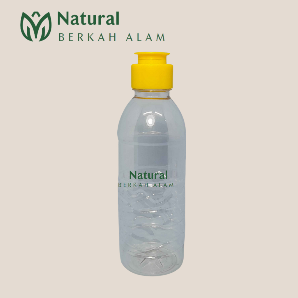 Jual Botol 330 Ml AMDK Bulat C Natural Tutup Fliptop Jamur Polos ...