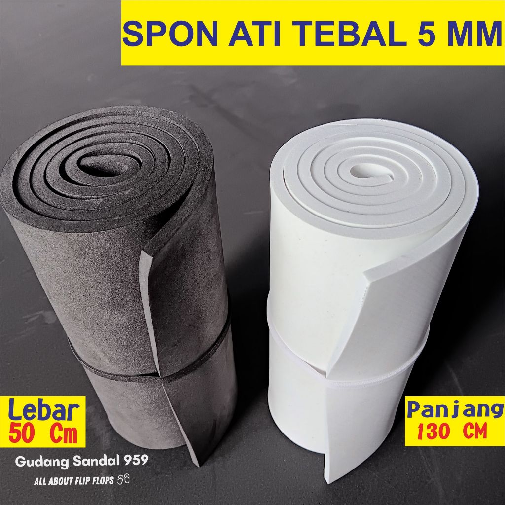 Jual SPON ATI TEBAL 5 MILI LEBAR 50 CM X PANJANG 130 CM | Shopee Indonesia