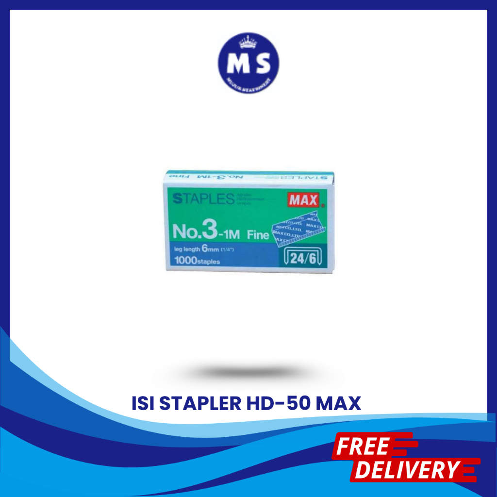 Jual ISI HEKTER/REFIL STAPLER HD-50 MAX | Shopee Indonesia