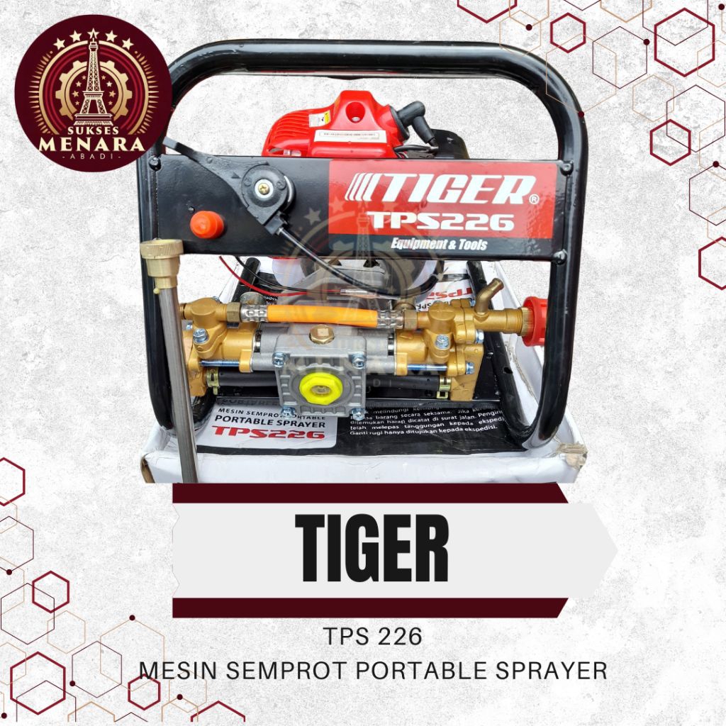 Jual Mesin Semprot Tiger TPS226 Portable Sprayer Pompa Hama & Pertanian 2 Tak | Shopee Indonesia