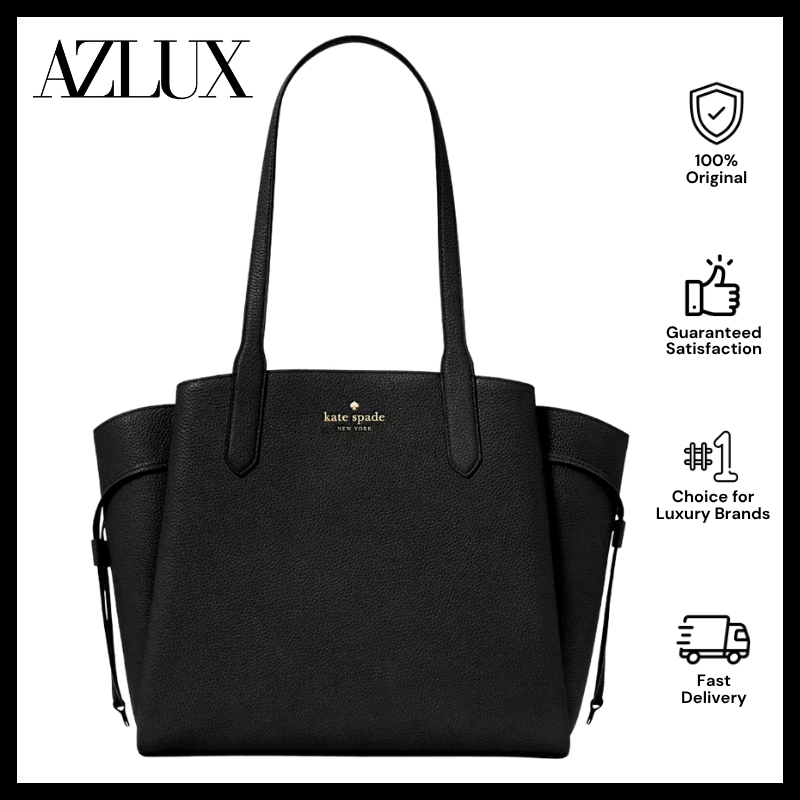 Jual Kate Spade Dumpling Medium Tote Black | Shopee Indonesia